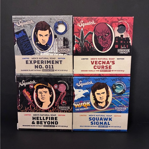 Dr. Squatch | Grooming | Dr Squatch X Stranger Things Limited Edition ...